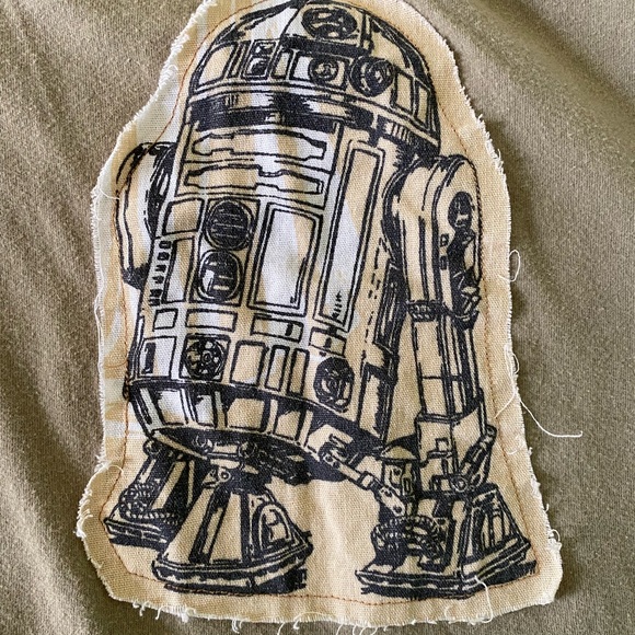 Next Level Apparel | Shirts | Star Wars R2d2 Patch Tshirt | Poshmark